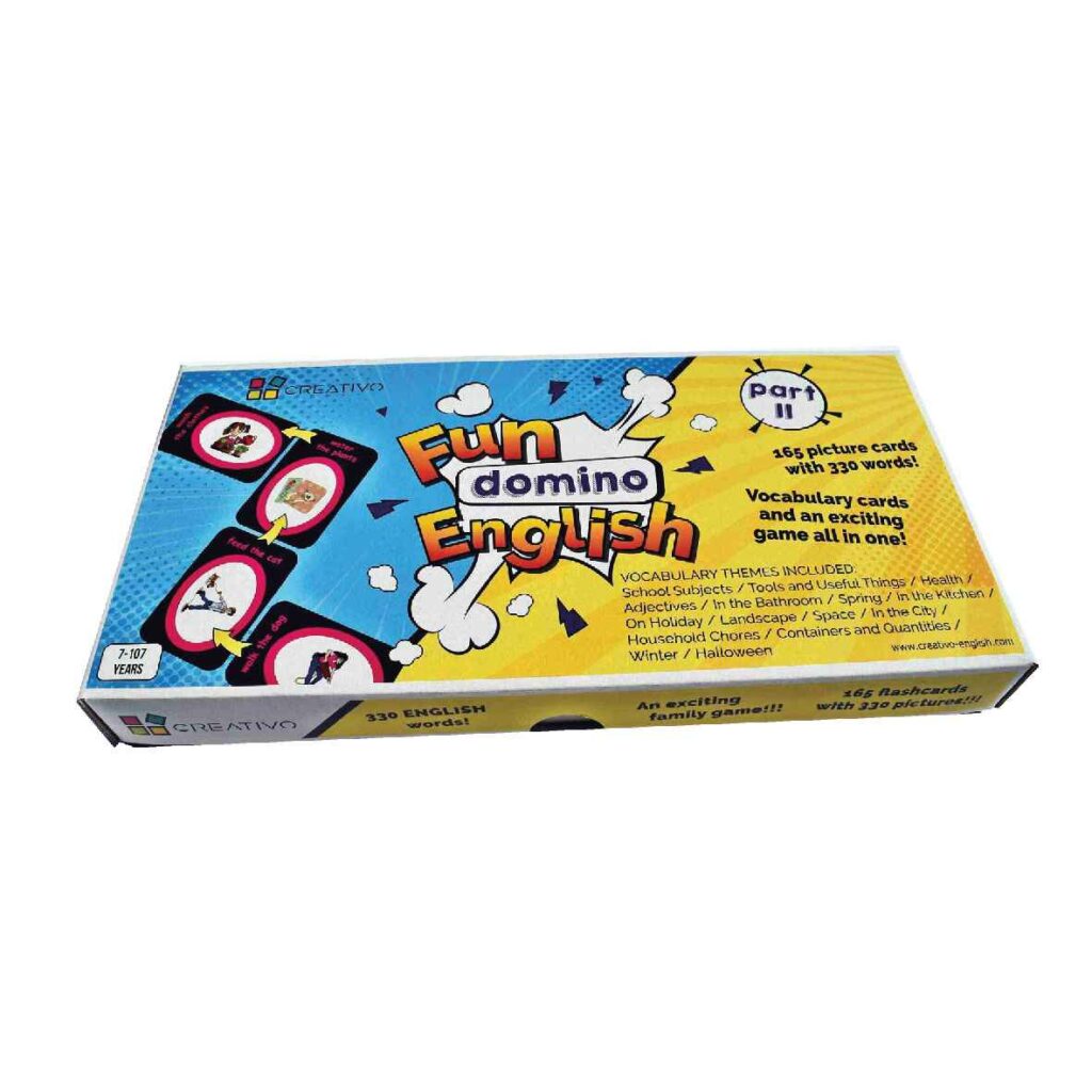 FUN DOMINO ENGLISH PART 2 game to learn English - Creativo - gry do ...