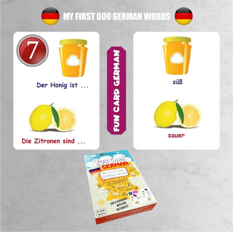 MY FIRST 600 GERMAN WORDS game to learn German vocabulary - Creativo ...